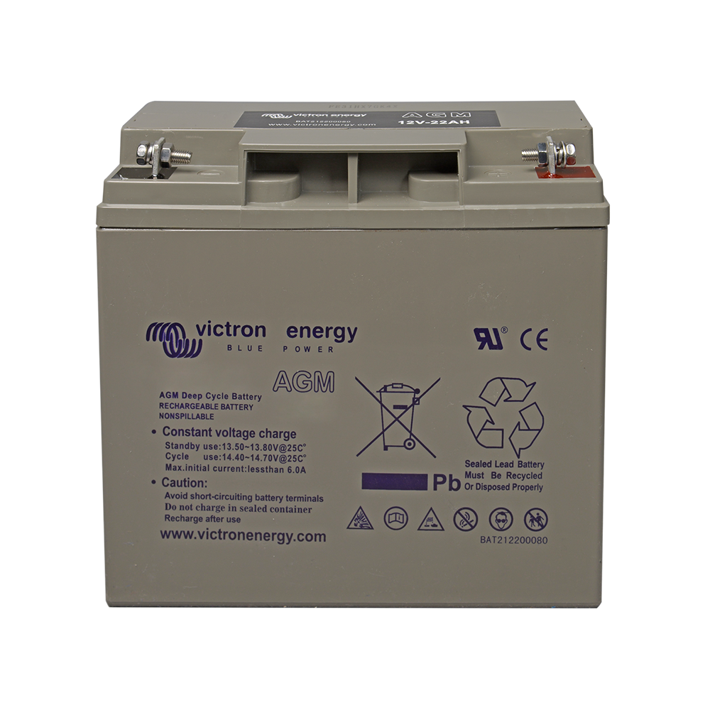 Victron 12V/60Ah AGM Deep Cycle Battery – solarelectrification.com