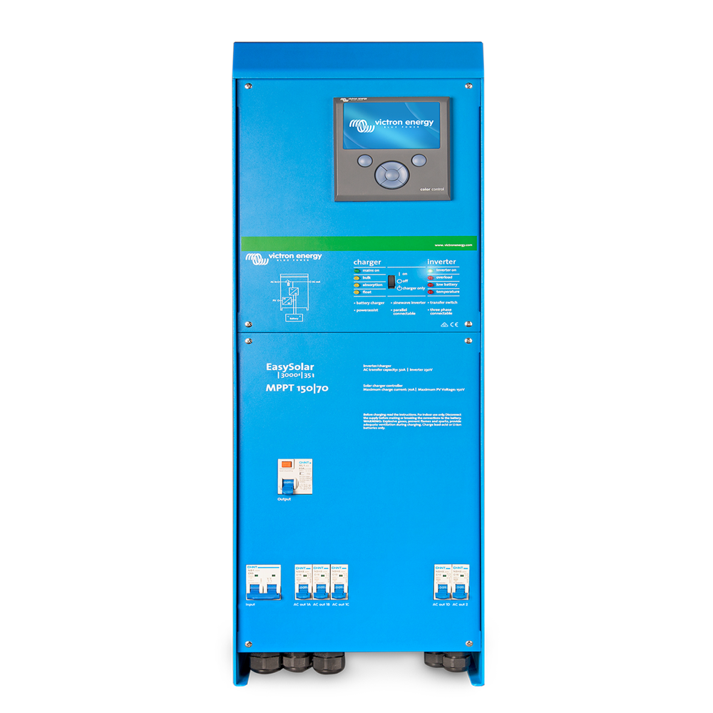Victron EasySolar 24/3000/70-50 MPPT 150/70 Color Control ...